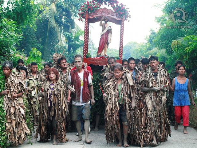 'Taong Putik' of Bibiclat celebrate
