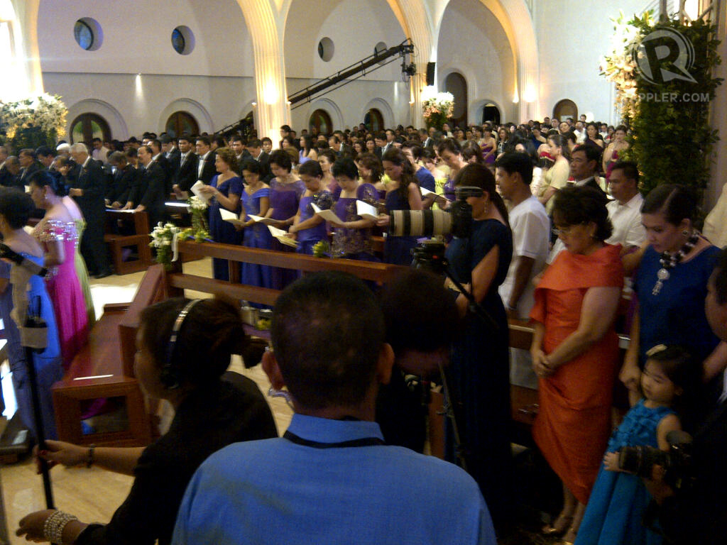Who's who at the Roman Romulo - Shalani Soledad wedding