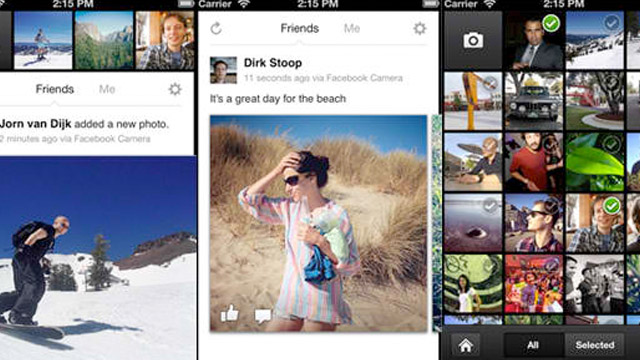 Facebook releases camera app for iPhones