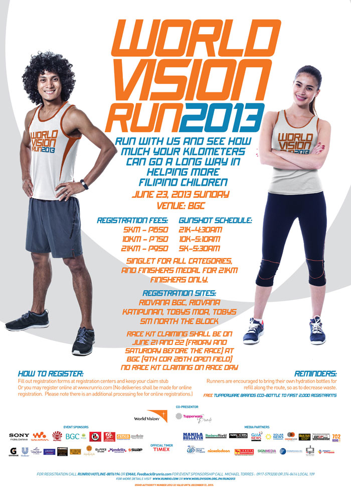 World Vision Run 2013: Going the distance for children