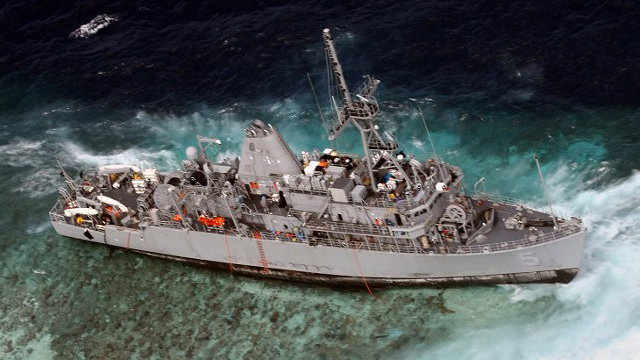 USS Guardian salvage to cost almost $25-M