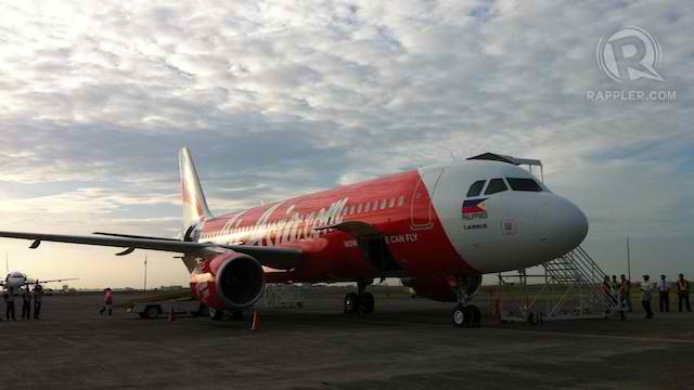 AirAsia Zest plane swerves off Kalibo runway