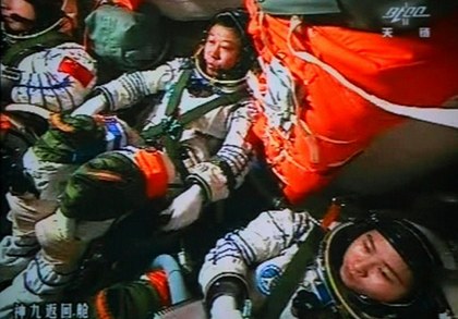 3 Chinese astronauts return to Earth