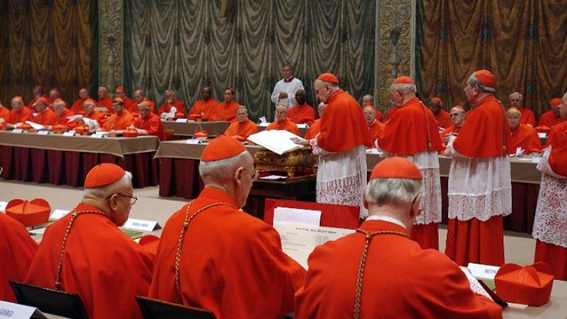 Cardinals in Vatican for historic conclave