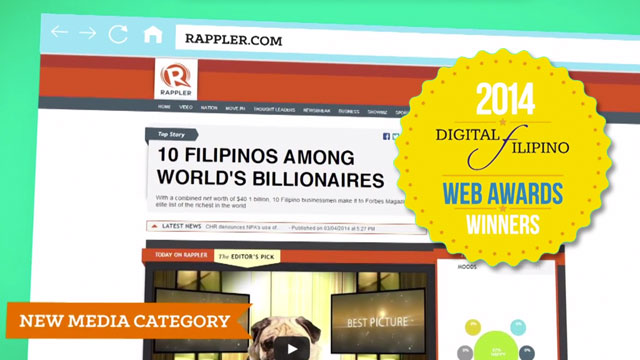 Rappler gets Best New Media award