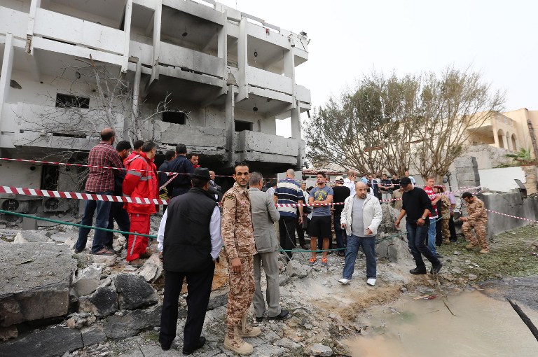 French embassy in Tripoli bombed, 2 injured - reports