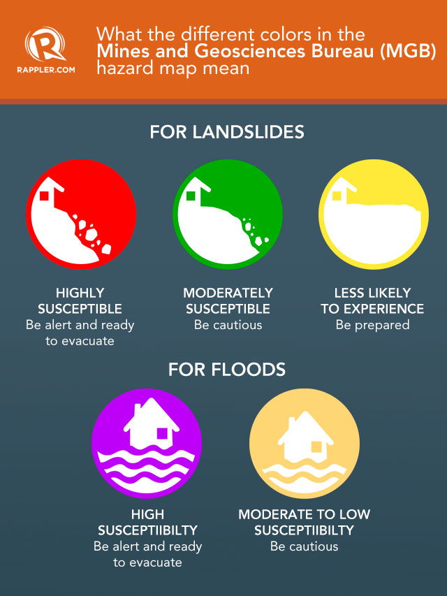 #DomengPH: Hazards in affected provinces