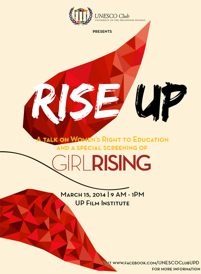 Watch ‘Girl Rising’ at UP this month