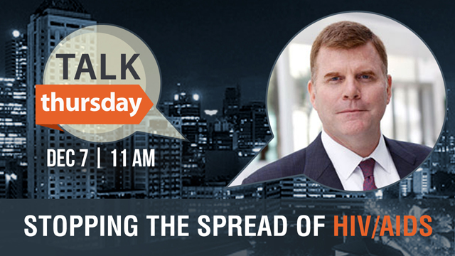 #TalkThursday - Stopping the spread of HIV/AIDS